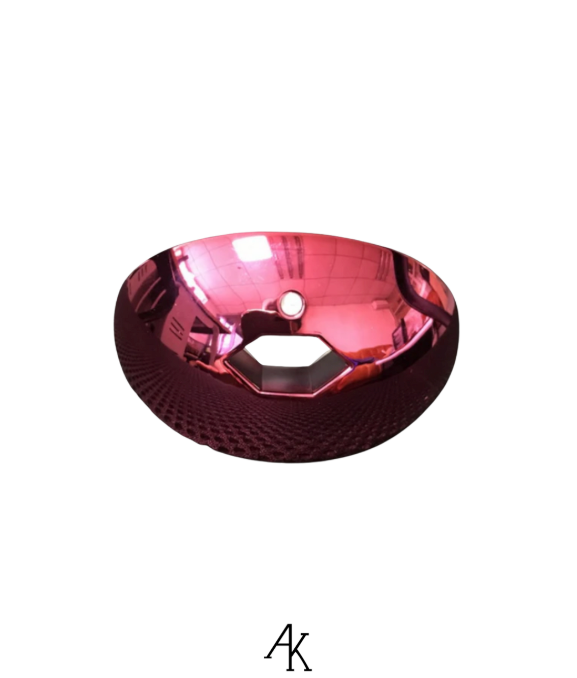 Chrome Red Lip Guard Mouthguard – American Konnection