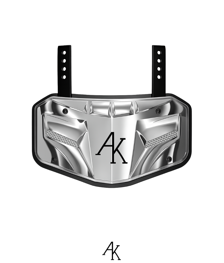 AK Silver Speed Chrome Backplate – American Konnection